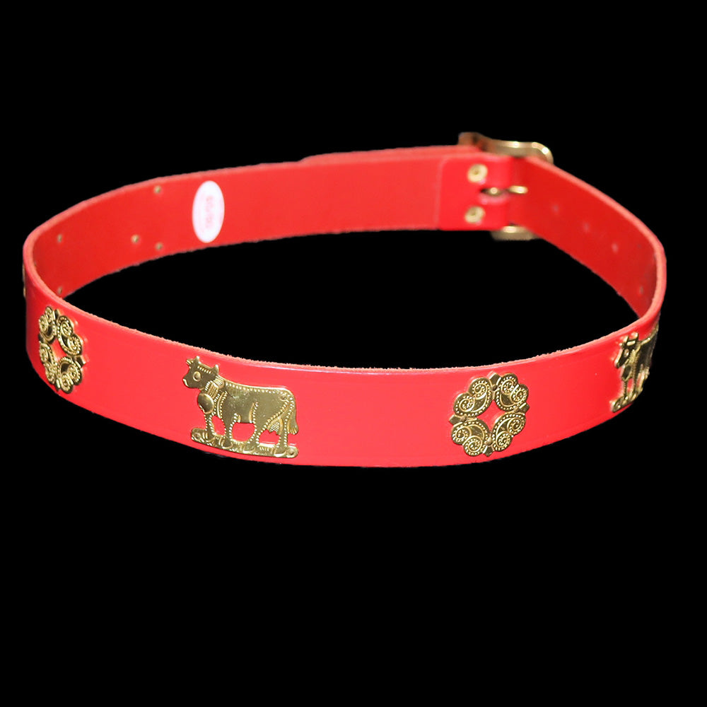 NEW Swiss Appenzeller 46" Red Leather Belt – Good Apple Equine
