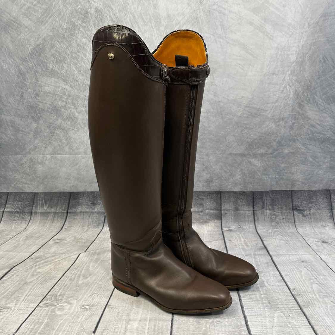 Konigs Size 10.5 Brown Dressage Boots – Good Apple Equine