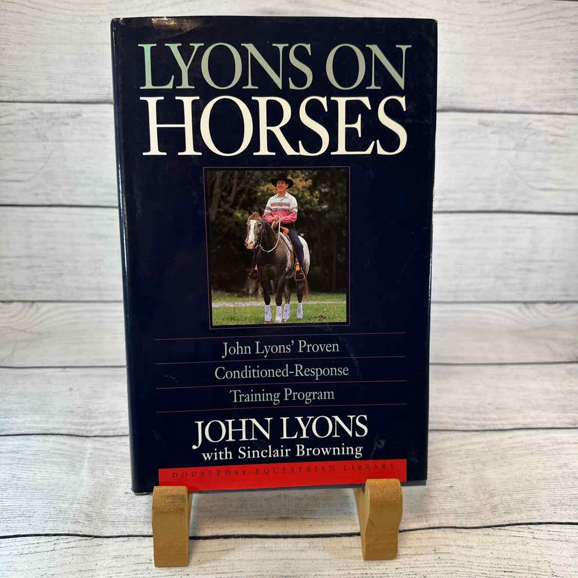 Lyons on Horses by John Lyons Hardback Book – Good Apple Equine