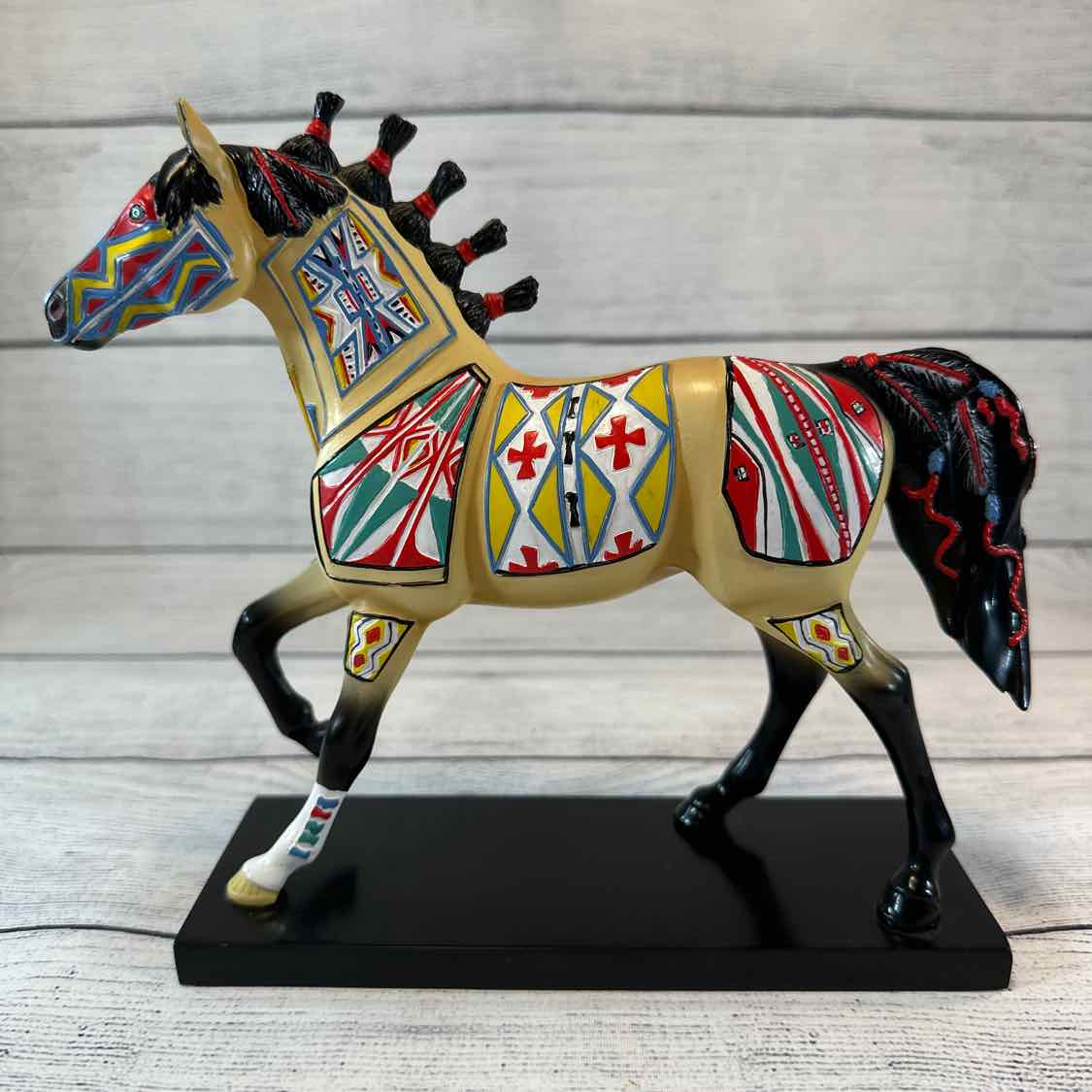 Trail of Painted Ponies "Cheyenne Painted Rawhide" 2007 Statue – Good ...