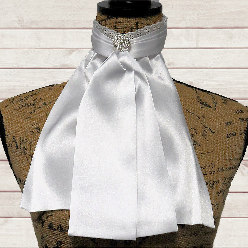NEW Equine Rider Accessories White Stock-Tie – Good Apple Equine