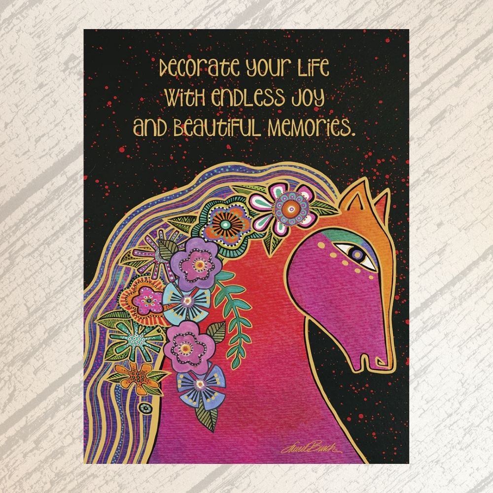 Leanin' Tree Birthday Card – Good Apple Equine