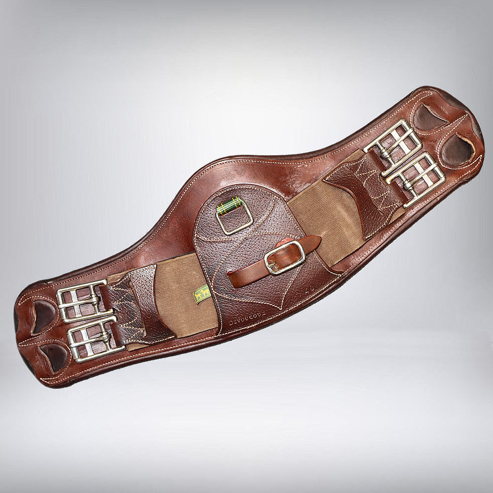 NEW Devoucoux 16" Brown Monoflap Girth – Good Apple Equine